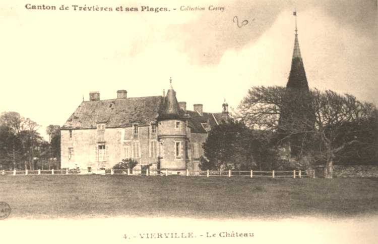 886 Le château de Vierville pendant la guerre
